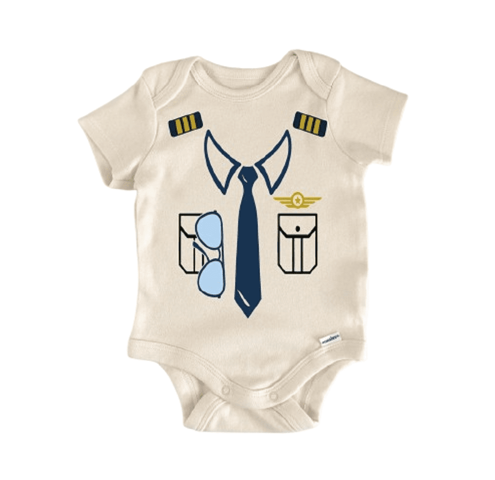Pilot Copilot Airplane Travel - Baby Boy Girl Clothes Infant Bodysuit ...