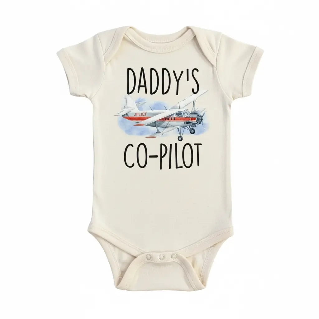 Pilot Copilot Red Newborn Gift Baby Bodysuit - Walmart.com