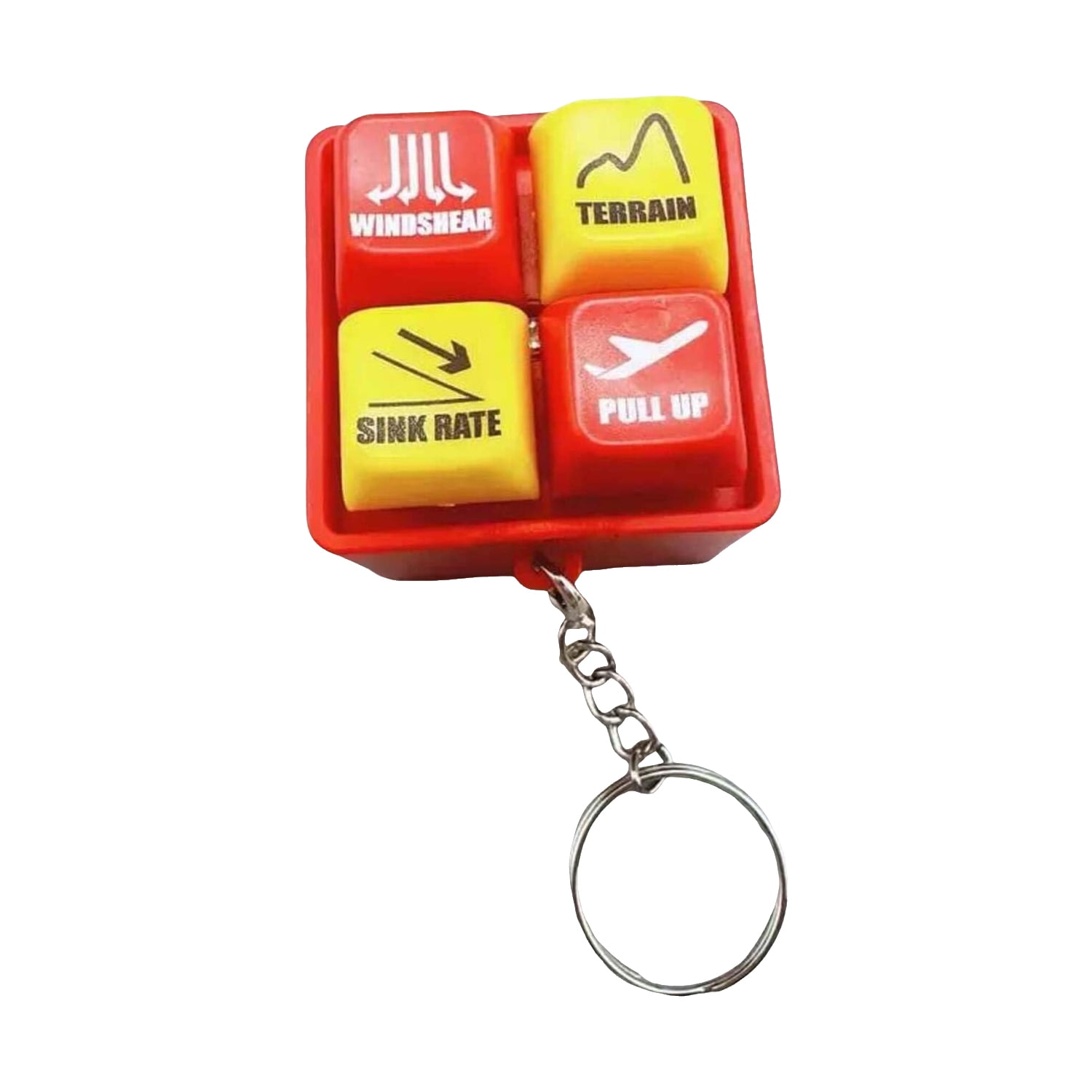 Pilot & Crew EGPWS Warning Sound Simulator Keychain,Airplane Emergency ...