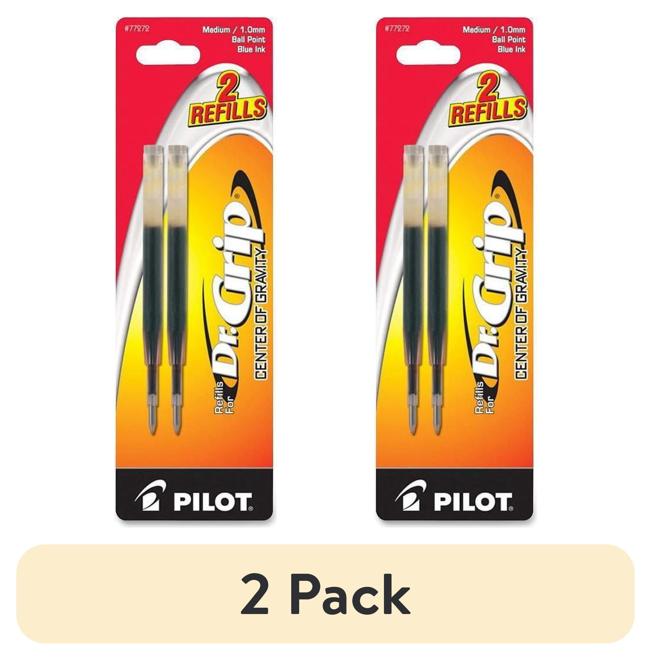 (2 pack) Pilot Dr. Grip Center of Gravity Pen Refills - Walmart.com