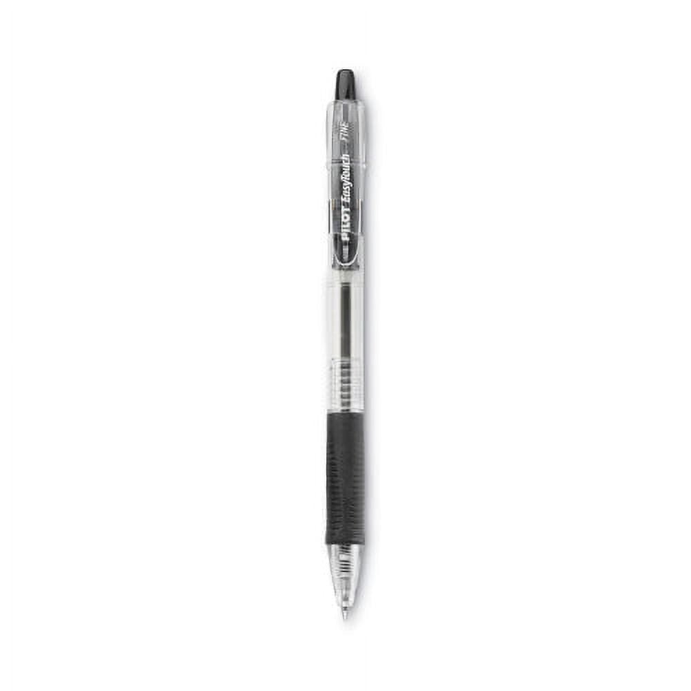 Pilot EasyTouch Ballpoint Pen, Retractable, Fine 0.7 mm, Black Ink ...