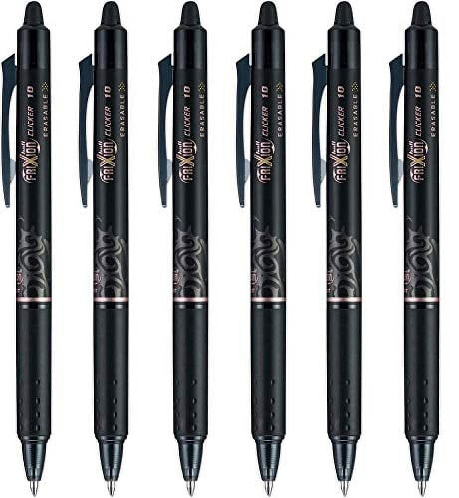Pilot FriXion Retractable 1.0mm Clicker Pen, Erasable Ink Gel Pens ...