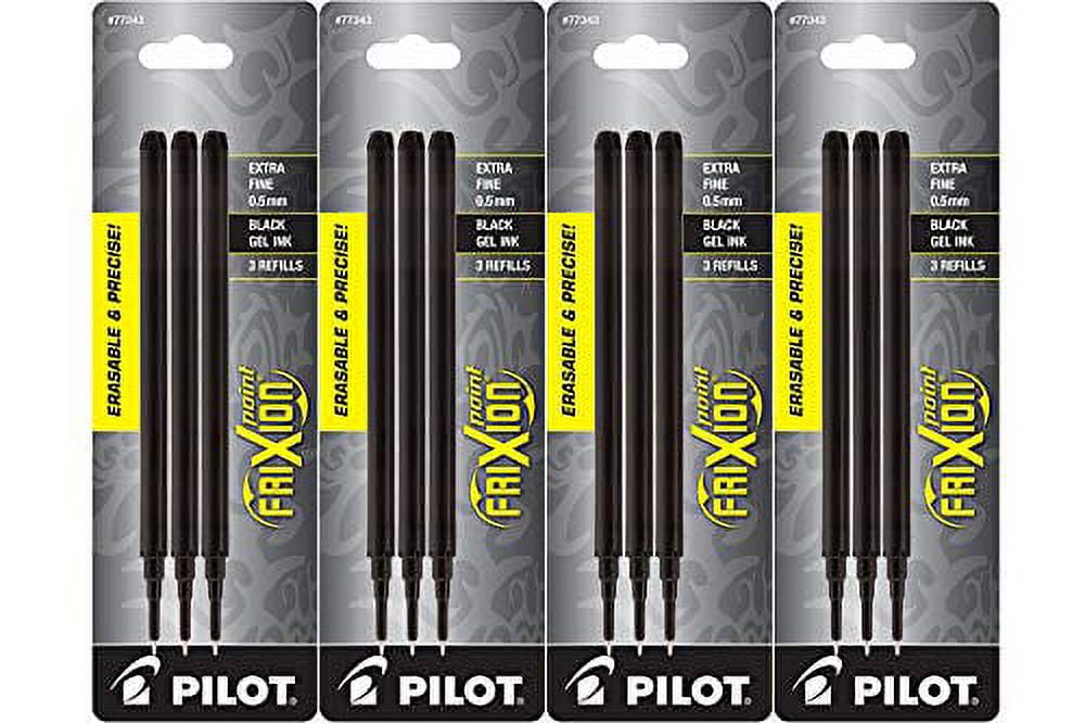 Pilot FriXion Point Erasable Gel Ink Refills, Extra Fine Point, 0.5mm ...