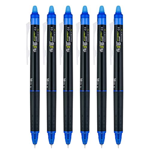 Pilot FriXion Synergy Clicker Retractable & Erasable Gel Ink Pens, 0 ...