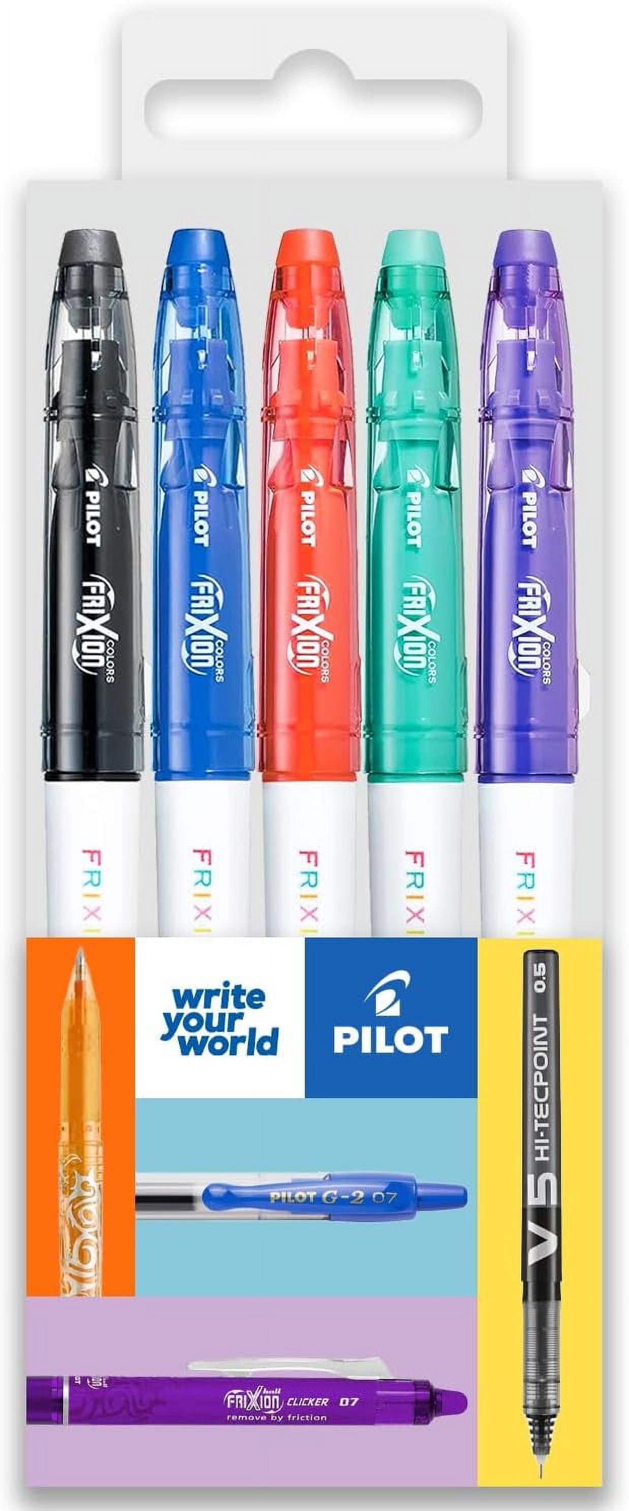 Pilot Frixion Colors Felt Pen Fineliner Marker - Medium 2.50mm Nib - 0 ...