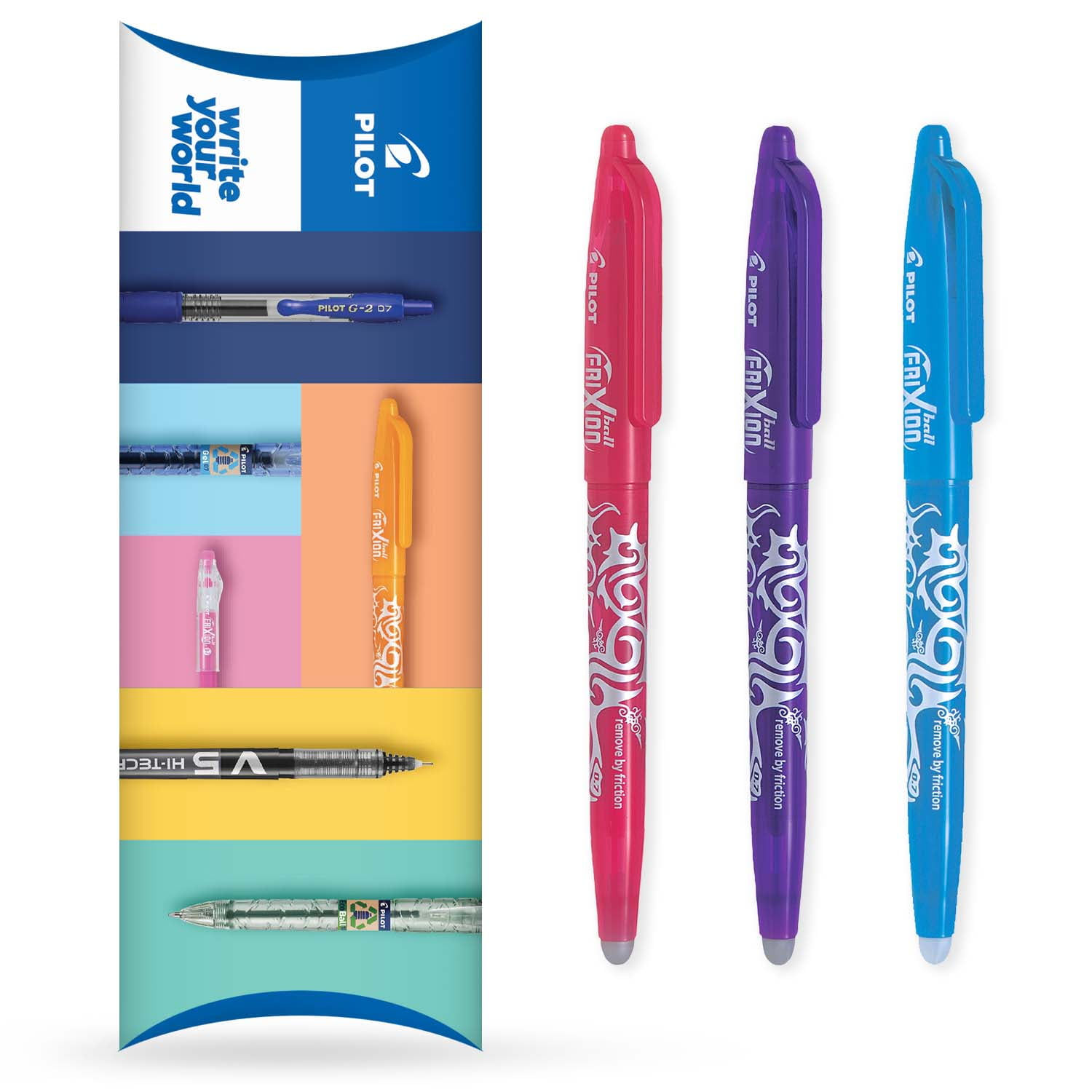 Pilot Frixion Heat/Friction Erasable Rollerball Pen FR7 - Medium 0.7mm ...