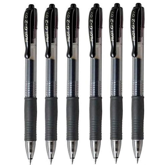 Pilot G2 07 Fine Rollerball Gel Ink Pen, 0.7mm Nib Tip, 0.39mm Line ...