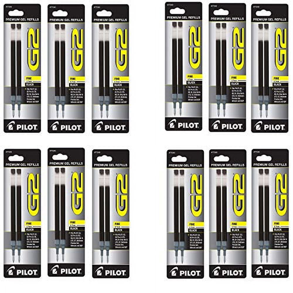 Pilot G2 Gel Ink Rolling Ball Pen Refills, 0.7mm Fine, Choose Color ...