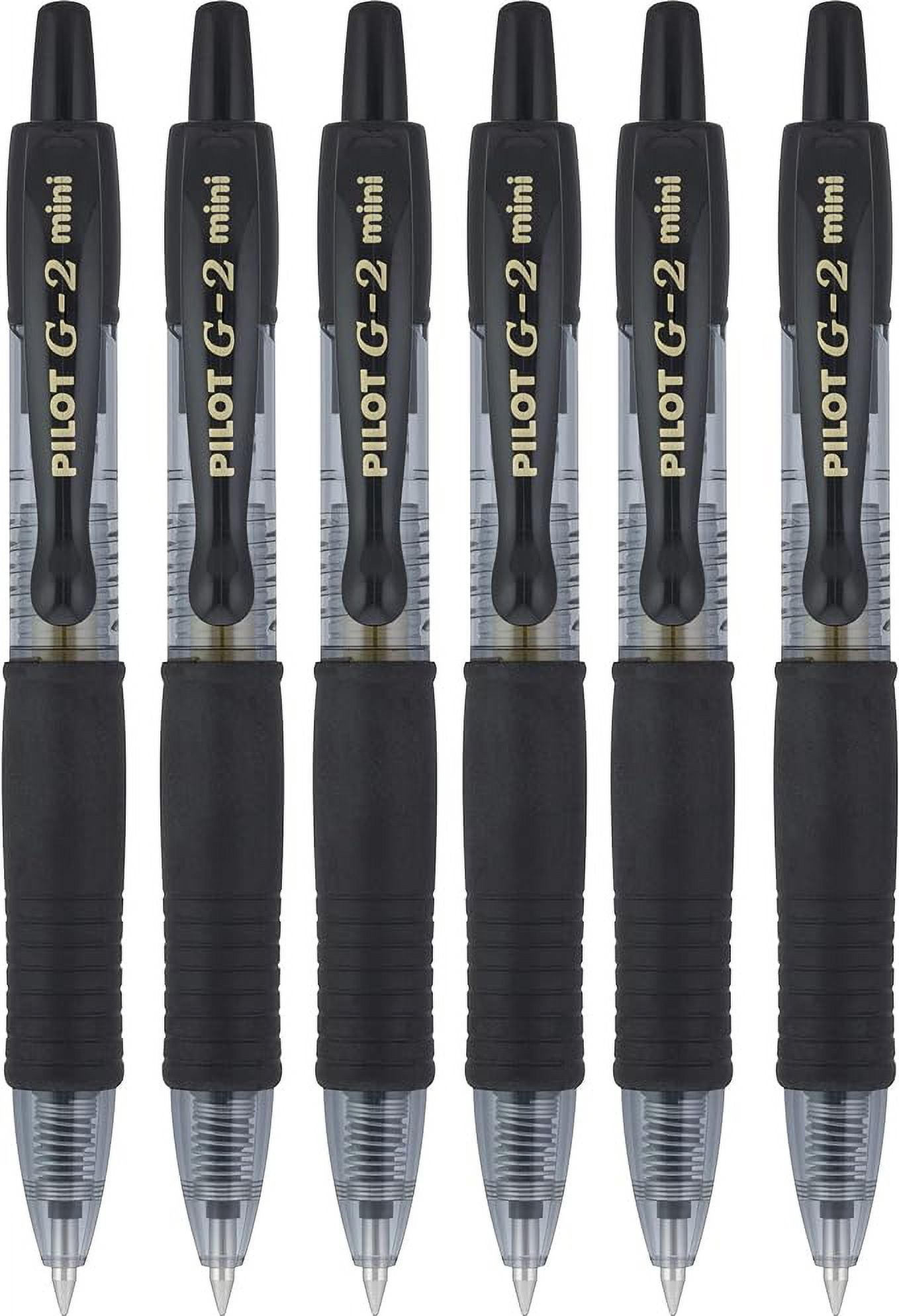 Pilot G2 Pixie Rollerball Pen, 0.7mm Nib, 0.39mm Line Width, Black Gel ...