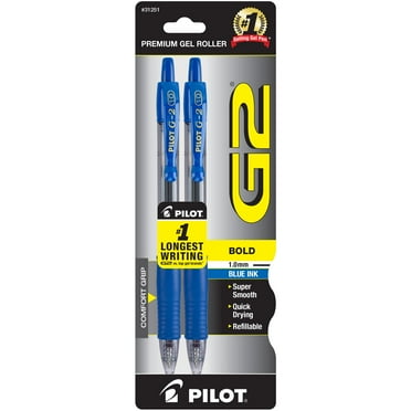 Pilot G2 Premium Gel Ink Pens, Fine Point, Retractable Roller, Black ...