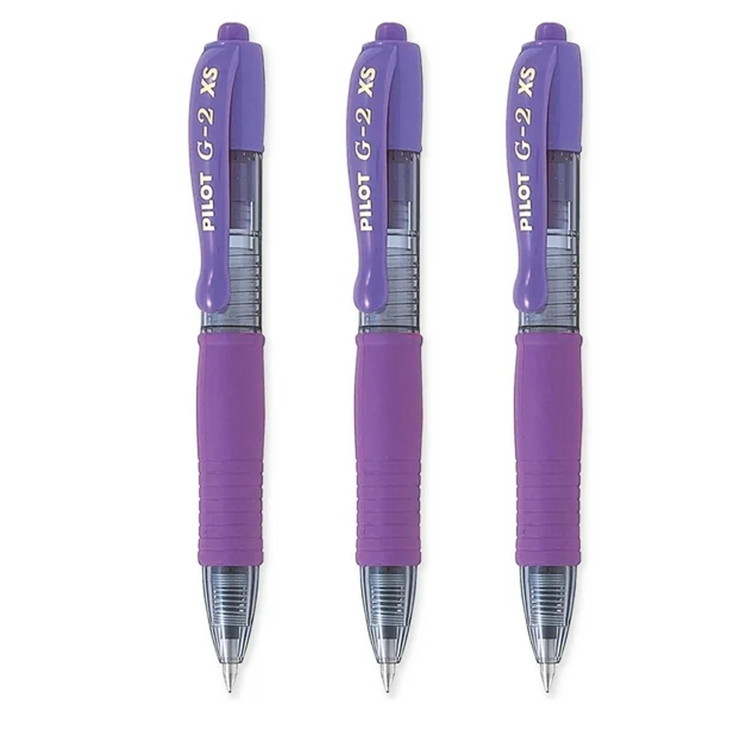 Pilot G2-XS Pixie Retractable Gel Ink Rollerball Pens - 0.7mm Nib ...
