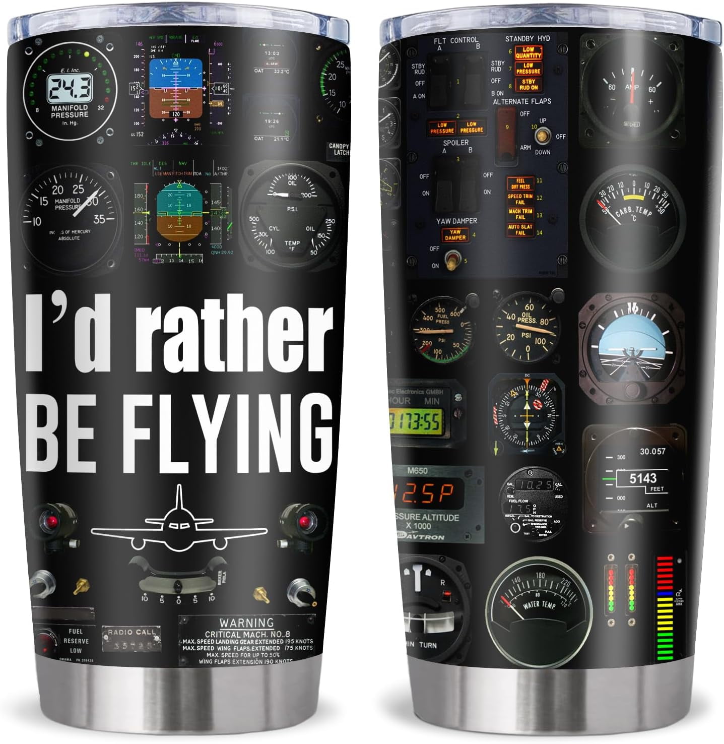Pilot Gifts, Aviation Gifts, Pilot Gifts for Men Tumbler 20Oz, Aviation ...