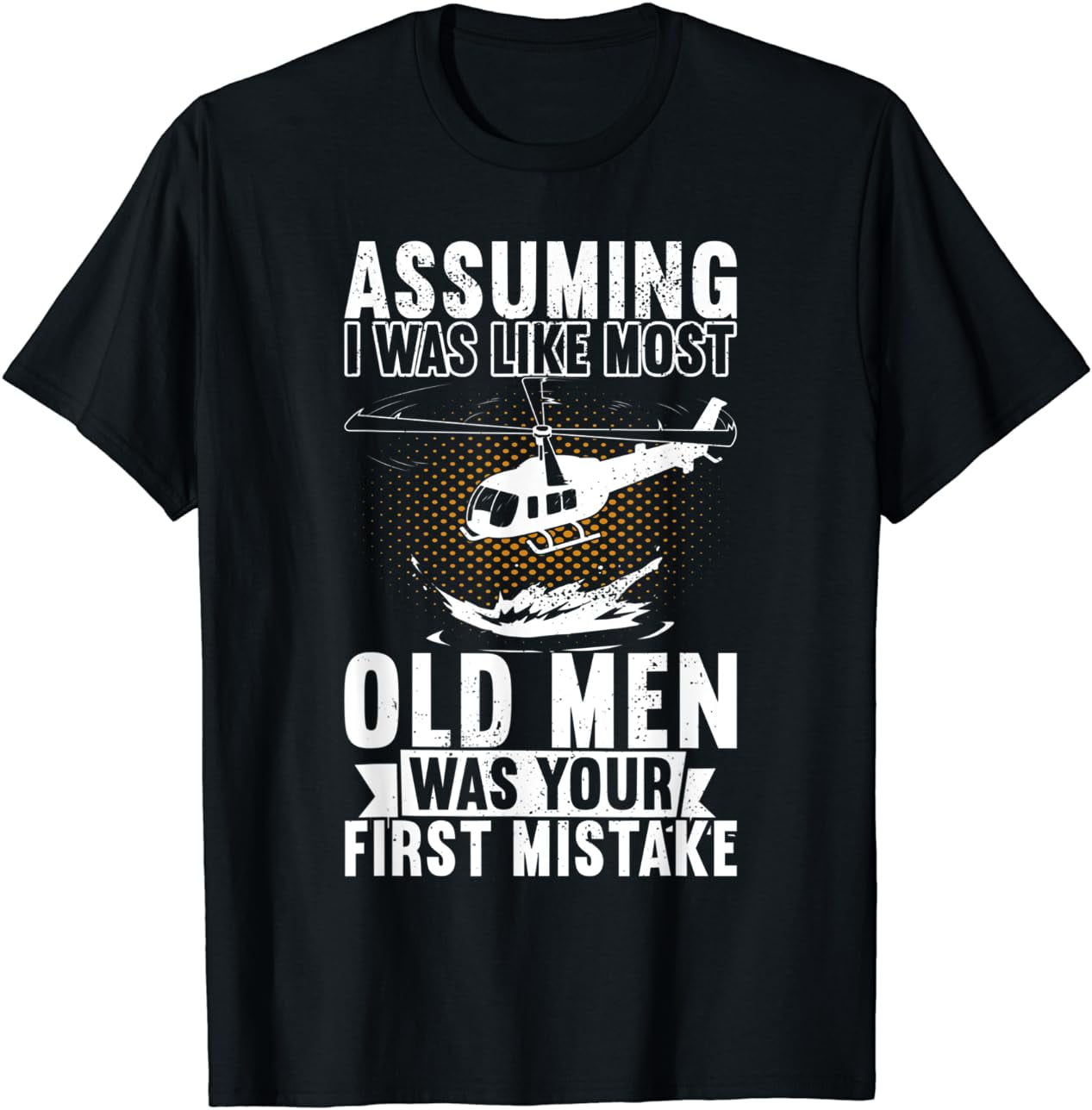 Pilot Helicopter Pilot Helicopter Aviation T-Shirt - Walmart.com