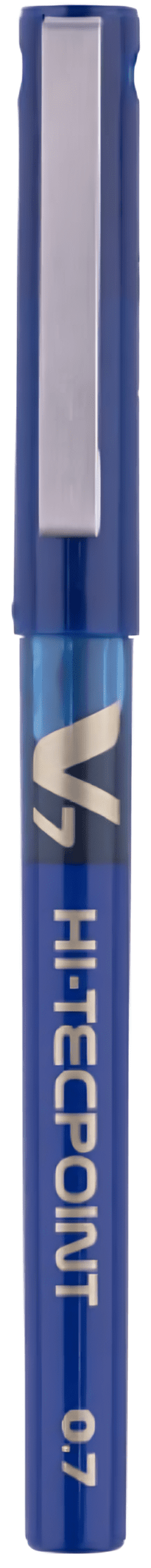 Pilot Hi-Tecpoint V7 Extra Fine Point 0.7mm Pure Liquid Ink Blue Roller ...