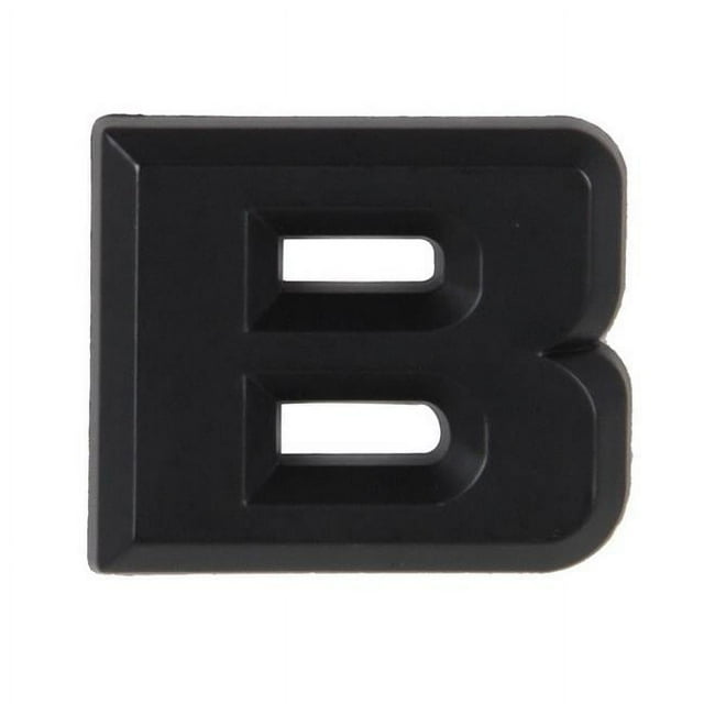 Pilot IP-555BMB 2.5 in. Automotive Emblem Letter B, Matte Black ...
