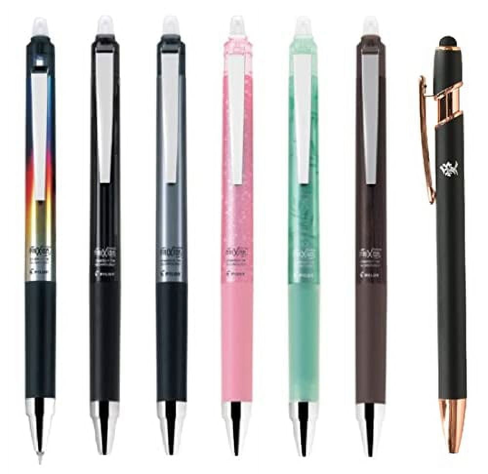 Pilot Japan Frixion Point Knock Design Series 6 Packs With Kanji LOVE ...