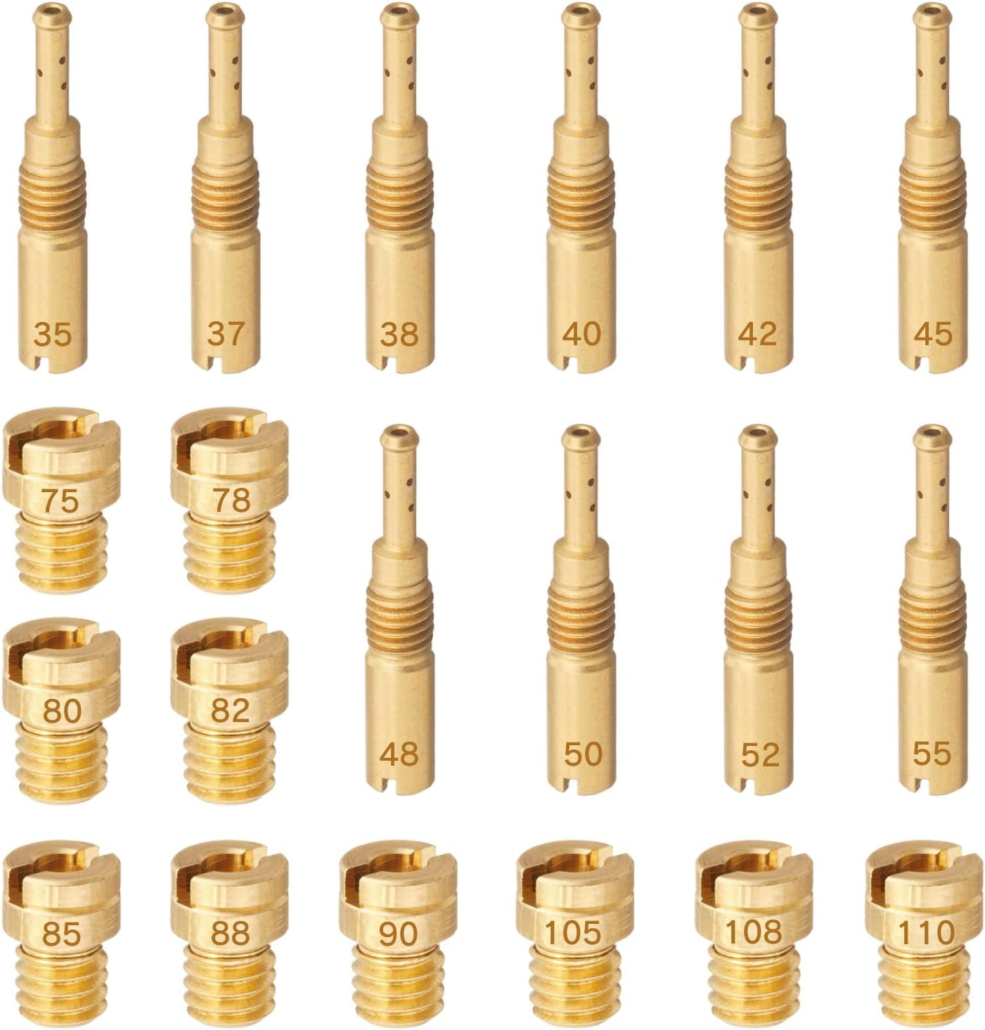 Pilot Jet Keihin Jetsetmoto Round Small Main Jet Set Pilot Jet Set ...