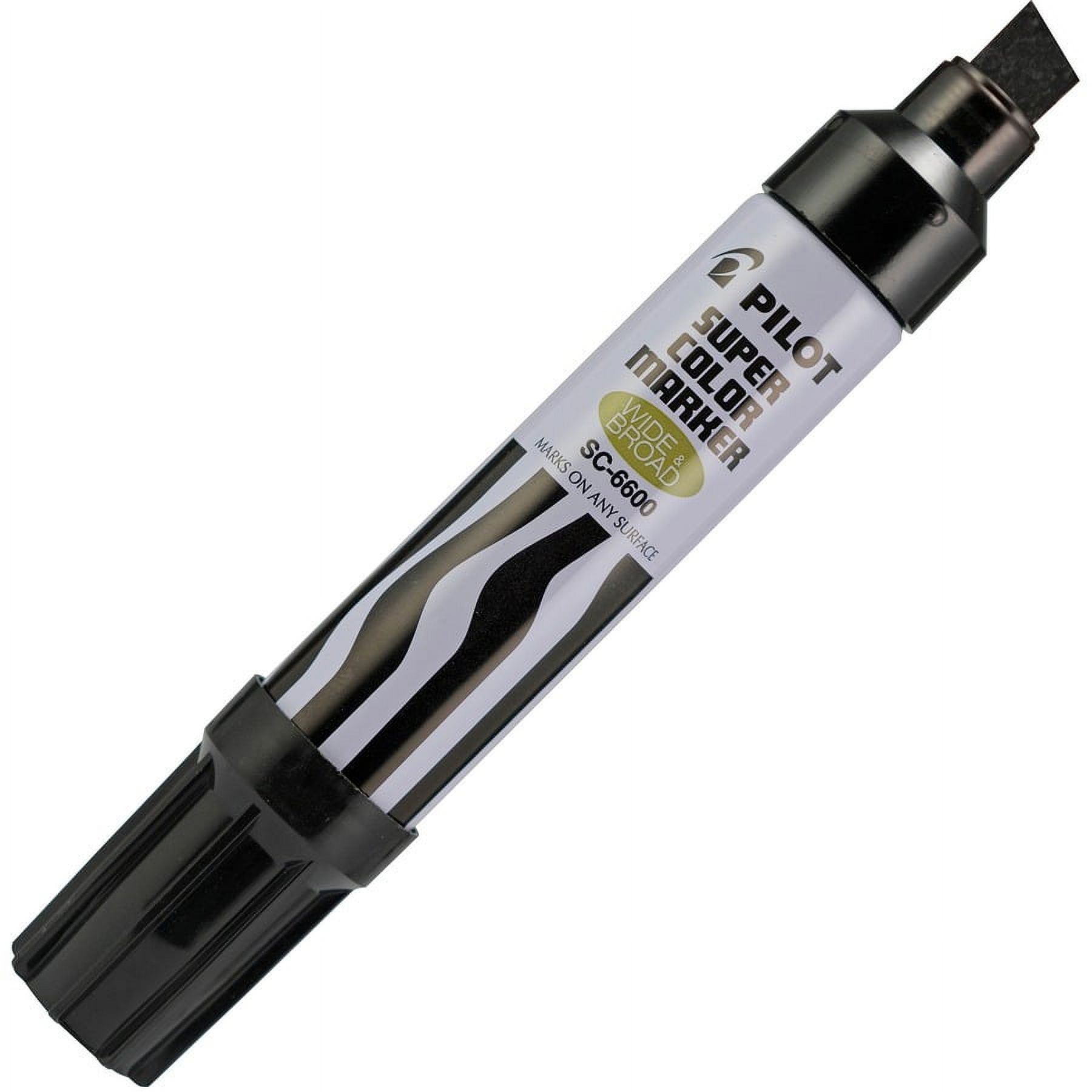 Pilot Jumbo Chisel Felt Tip Permanent Markers - Chisel Marker Point ...