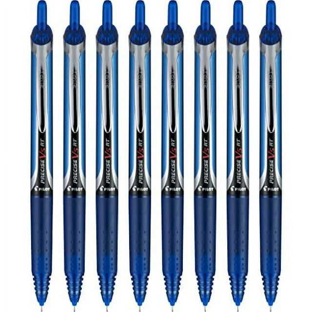 Pilot Liquid Ink Rolling Ball Pens, Extra Fine Point, 0.5 mm, Blue Ink ...