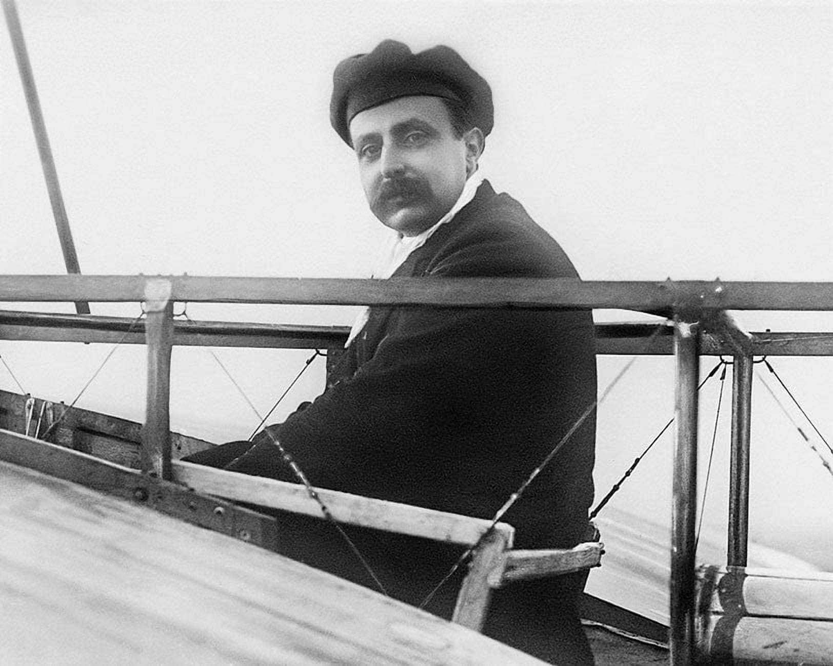 Pilot Louis Bleriot & Monoplane Early 1900s - 20x30 Inch Glossy ...