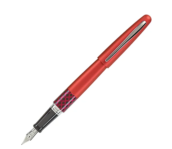 Pilot MR Retro Pop Collection Premium Fountain Pen, Fine Point, Red ...