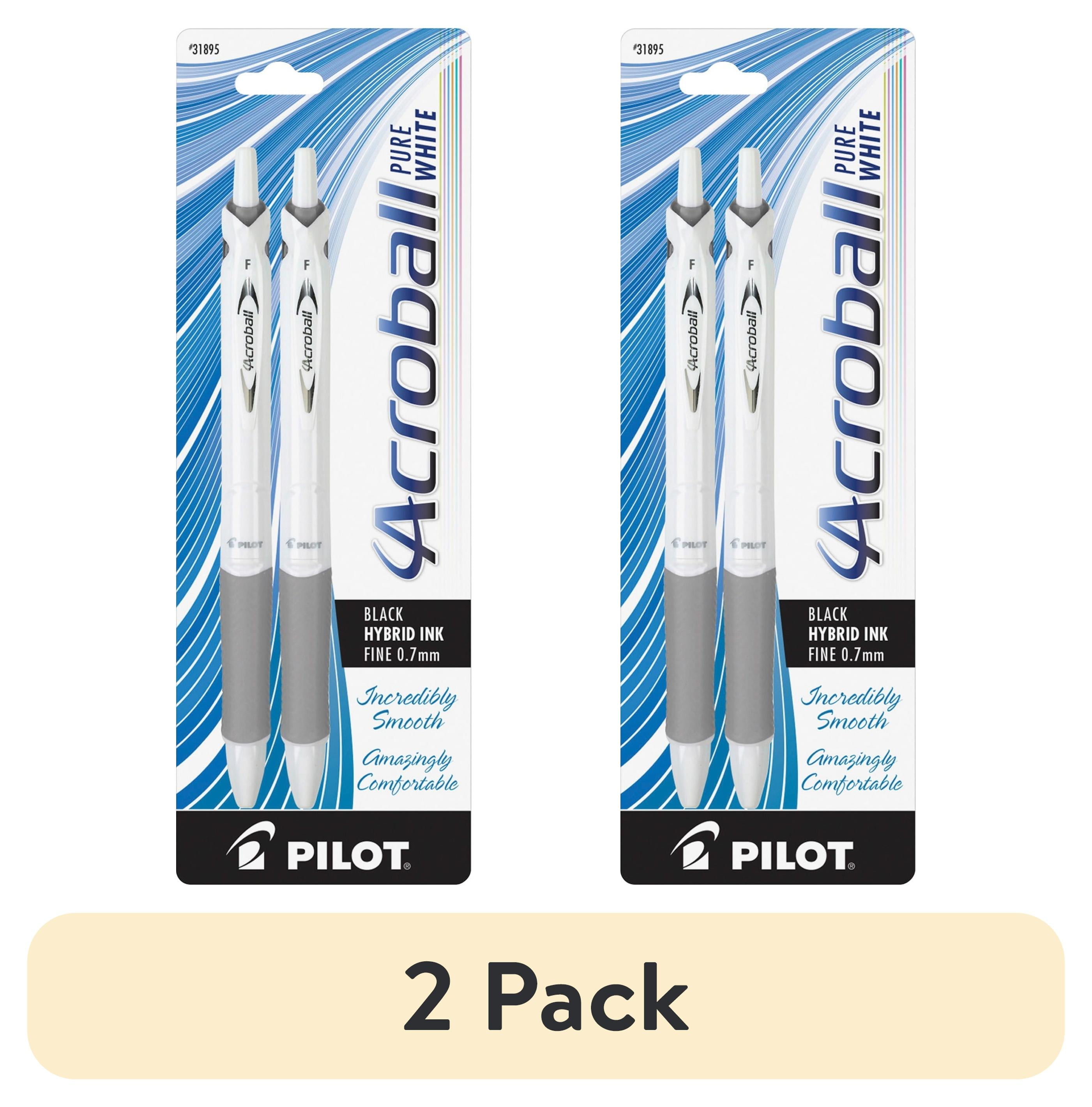 (2 pack) Pilot, PIL31895, Acroball .7mm Retractable Pens, 2 / Pack ...