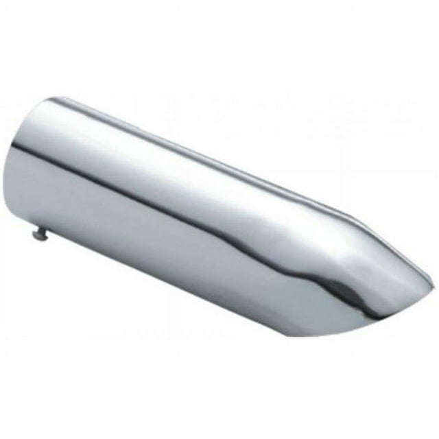 Pilot PMZ-004 Chrome Turn Down Exhaust Tip, 9 x 2.13 in. - Walmart.com