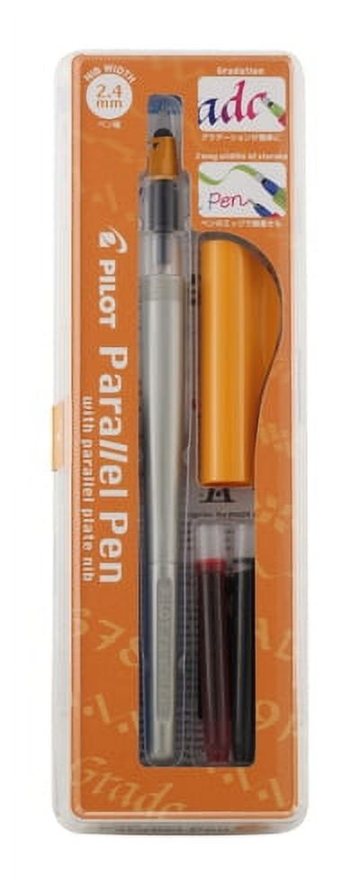 Pilot Parallel Calligraphy Pen, 2.4mm Fine Thin Tip, Refillable Ink ...