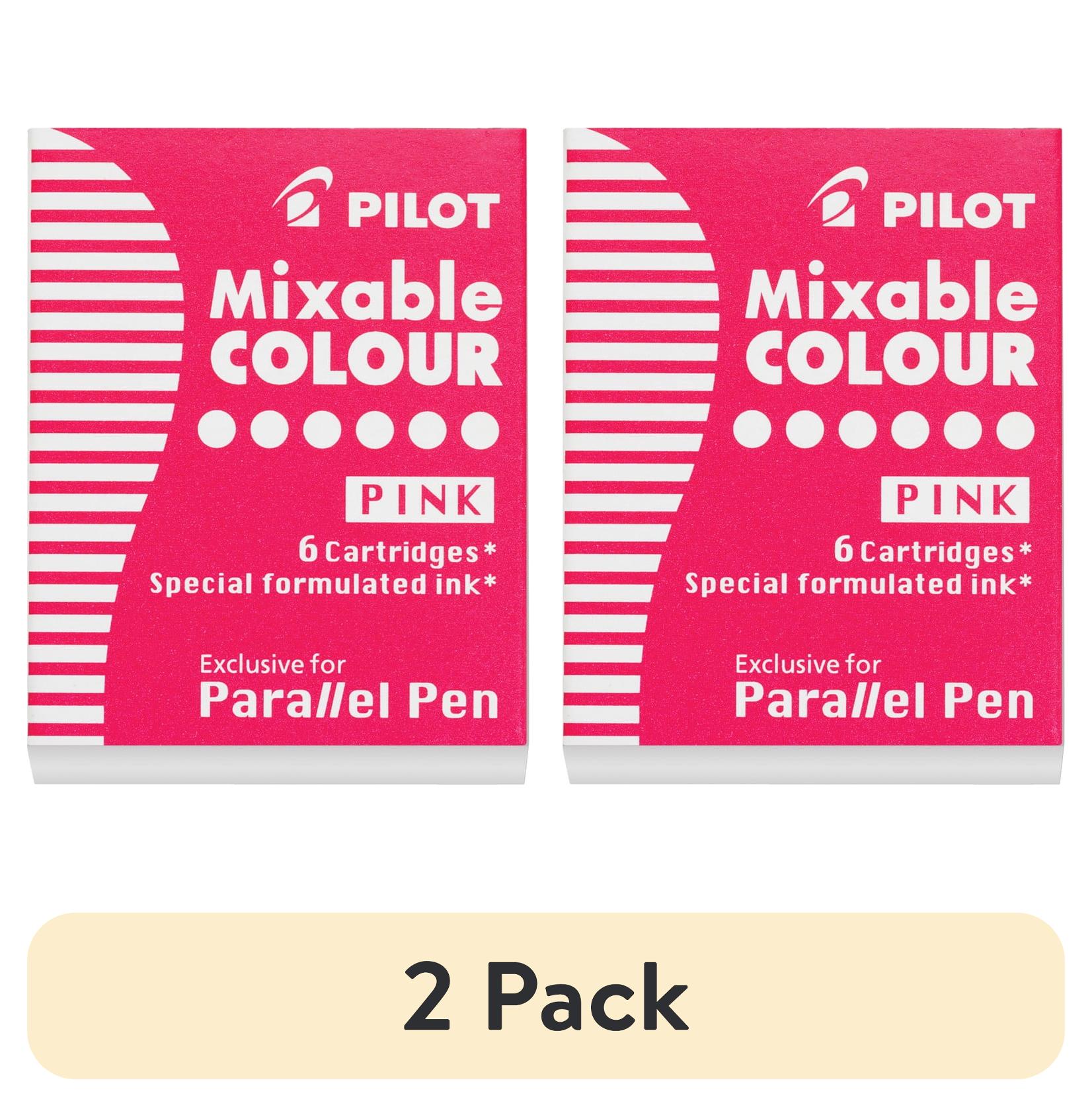 (2 pack) Pilot Parallel Pen Ink Refill, Pink Refill, - Walmart.com