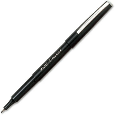 Pilot Razor Point II Super Fine Marker Pen, Black Ink, .2mm, Dozen ...