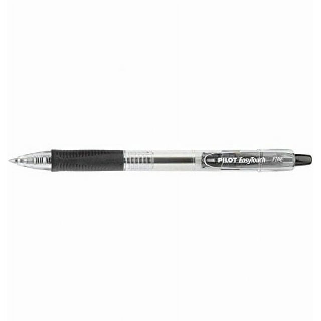 Pilot Pen EasyTouch Retractable Fine Ballpoint Pen Pack(Pack of 12 ...