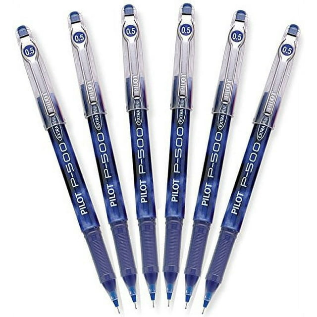 Pilot Precise P-500 Gel Ink Rolling Ball Pens, Extra Fine Point, Blue ...