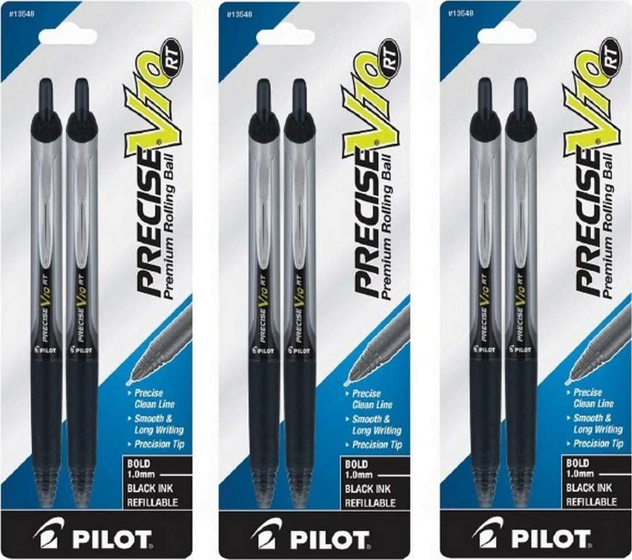 Pilot Precise V10 RT - Premium Precision Roller Ball Pens, Bold 1.0mm ...
