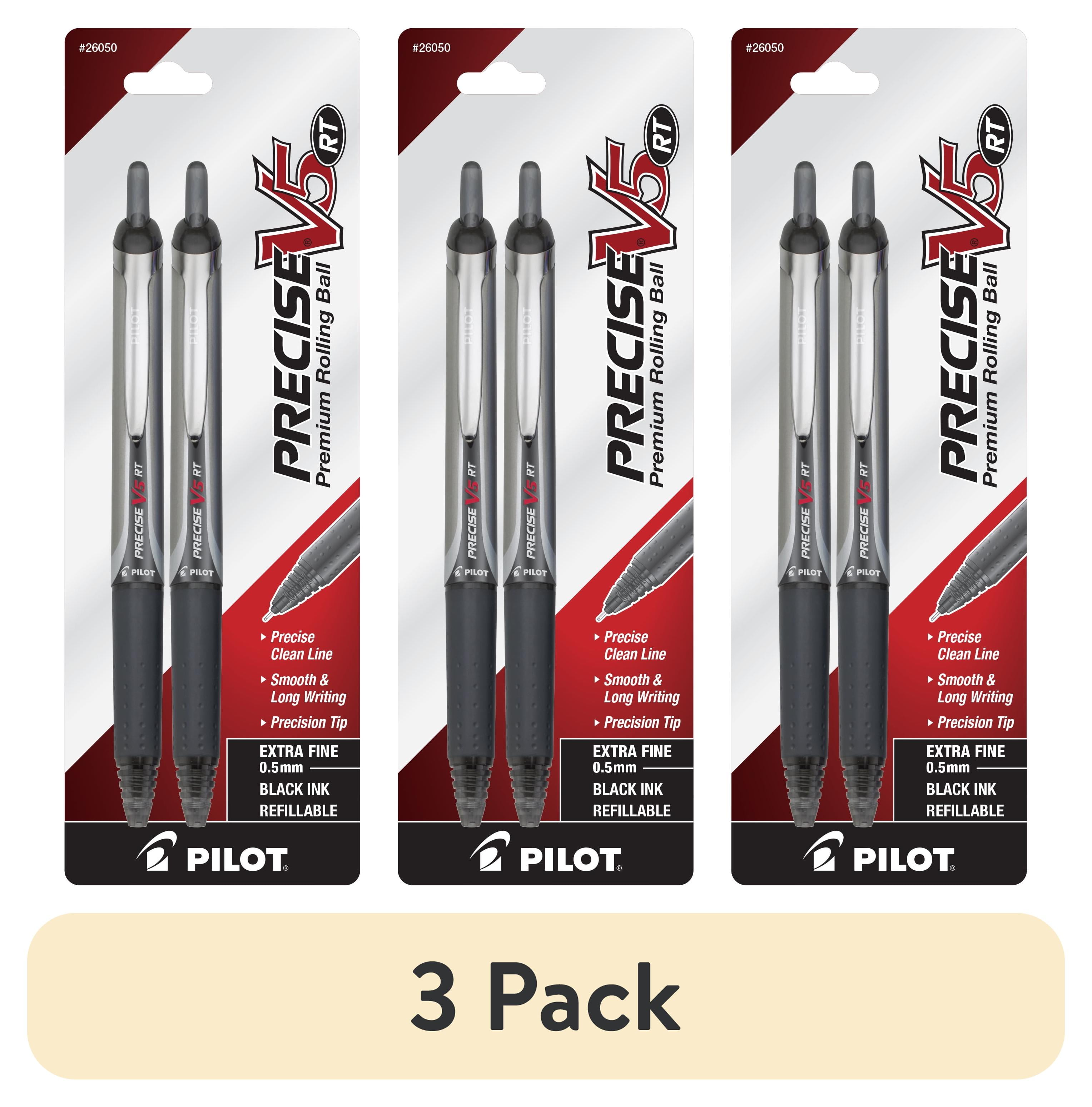 (3 pack) Pilot Precise V5 RT Pens, Extra Fine Point, Rolling Ball ...