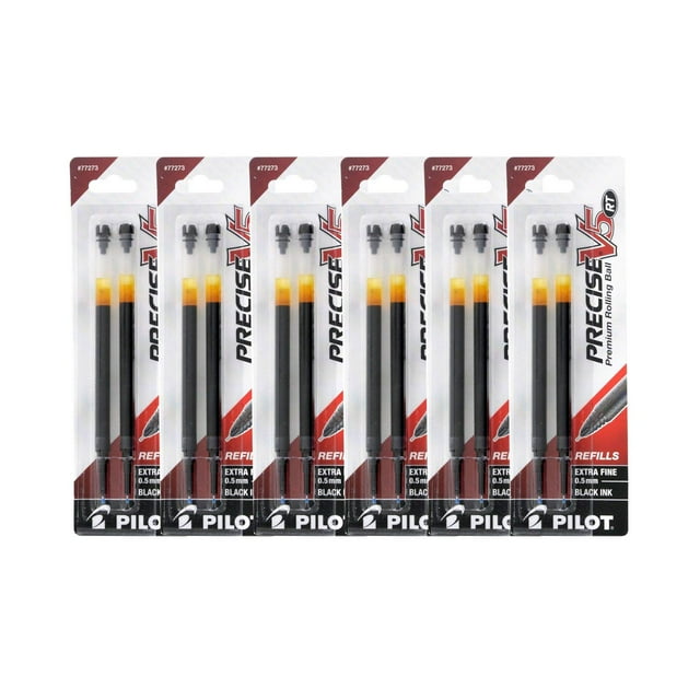 Pilot Precise V7 RT Liquid Ink Retractable Rollerball Pen Refills, 0 ...