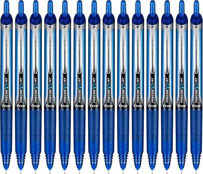 Pilot Precise V7 RT Refillable & Retractable Liquid Ink Rolling Ball ...