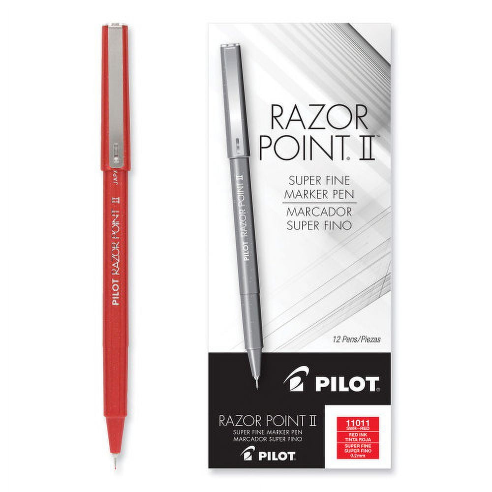 Pilot Razor Point Fine Line Porous Point Pen, Stick, Extra-Fine 0.3 mm ...