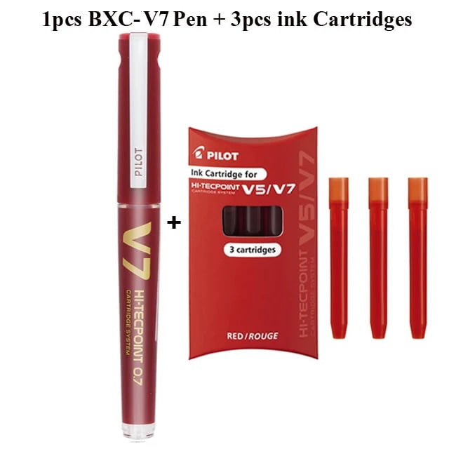 Pilot Refillable V5/V7 Hi-Tecpoint Roller Ball Pen, 0.5mm/0.7mm Point ...