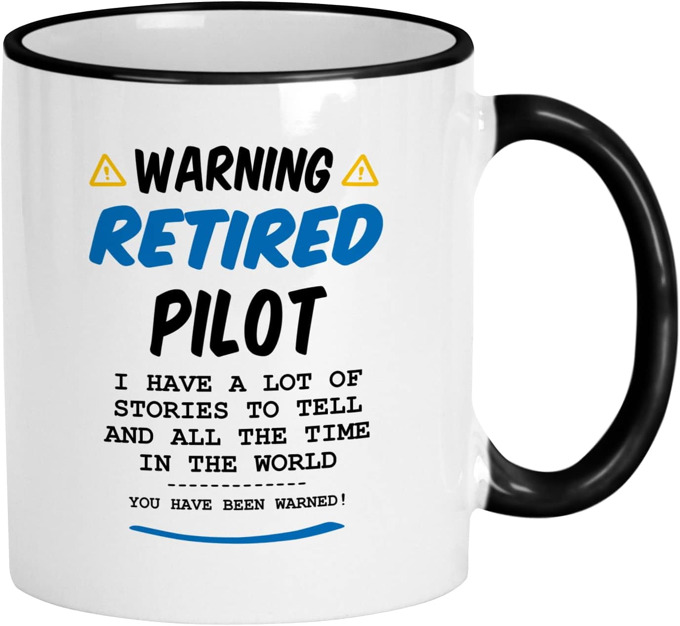 Pilot Retirement Gifts. 11 Oz Airline Pilot Coffee Mug. Ceramic Cup For ...