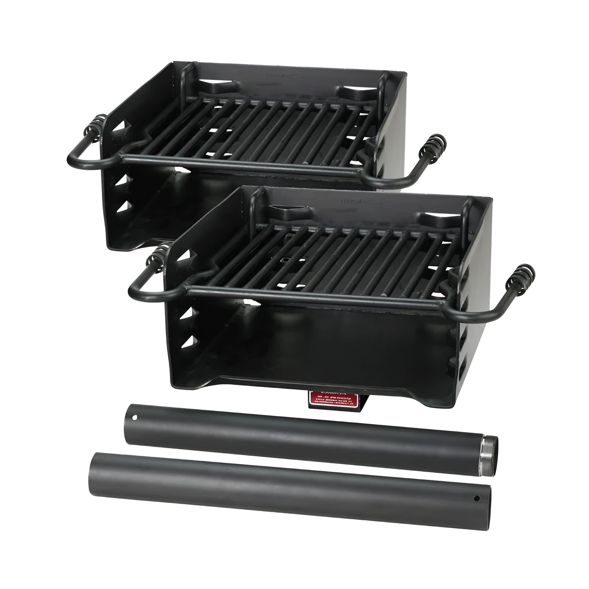 Pilot Rock H-16 B6X2 Park Style Steel BBQ Charcoal Grill w/Swivel, 2 ...