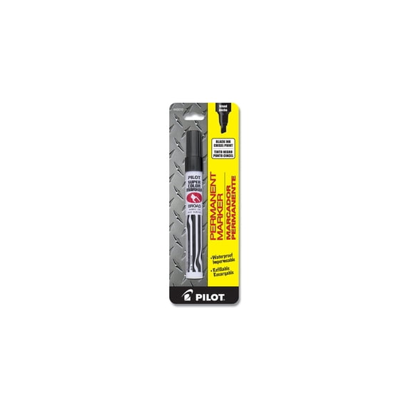 Free Shipping! Pilot Super Color Permanent Marker, Broad Chisel ...