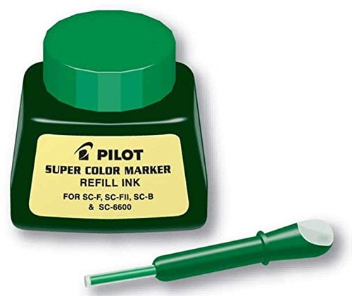 Pilot Super Color Permanent Marker Refill Ink, 1 Ounce Bottle with ...