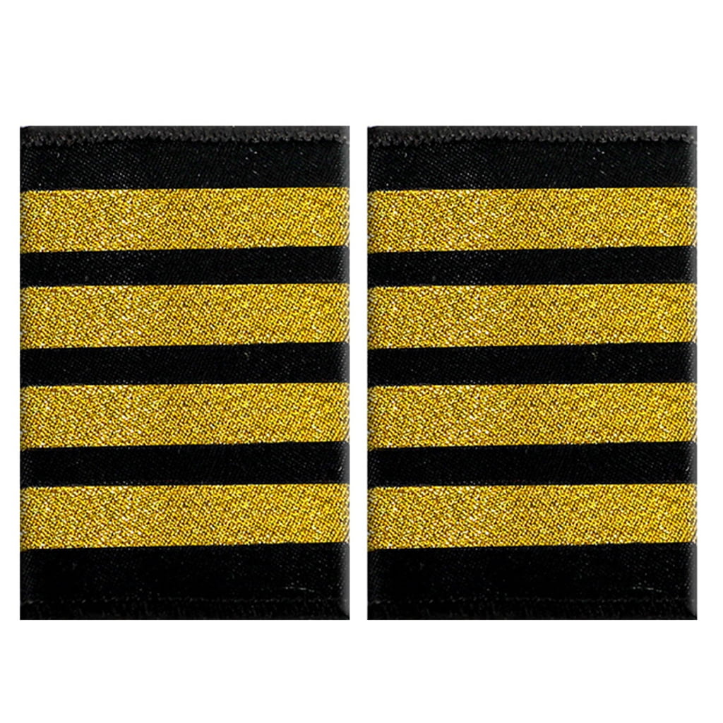Pilot Uniform Epaulet Pilot Shoulder Board Captain Epaulets for ...