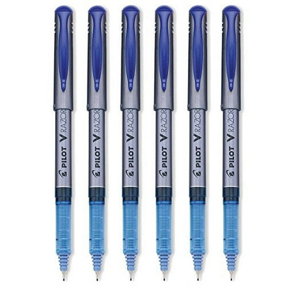 Pilot V Razor Point Liquid Ink Marker Pens, Extra Fine Point, 0.3 mm ...