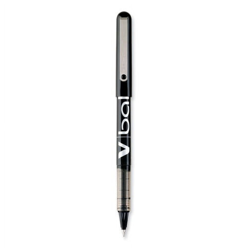 Pilot VBall Liquid Ink Roller Ball Pen, Stick, Extra-Fine 0.5 mm, Black ...