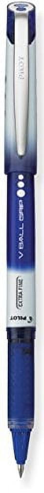 Pilot Vball Grip Liquid Ink Roller Ball Pens, Blue Ink Extra Fine, 4 ...