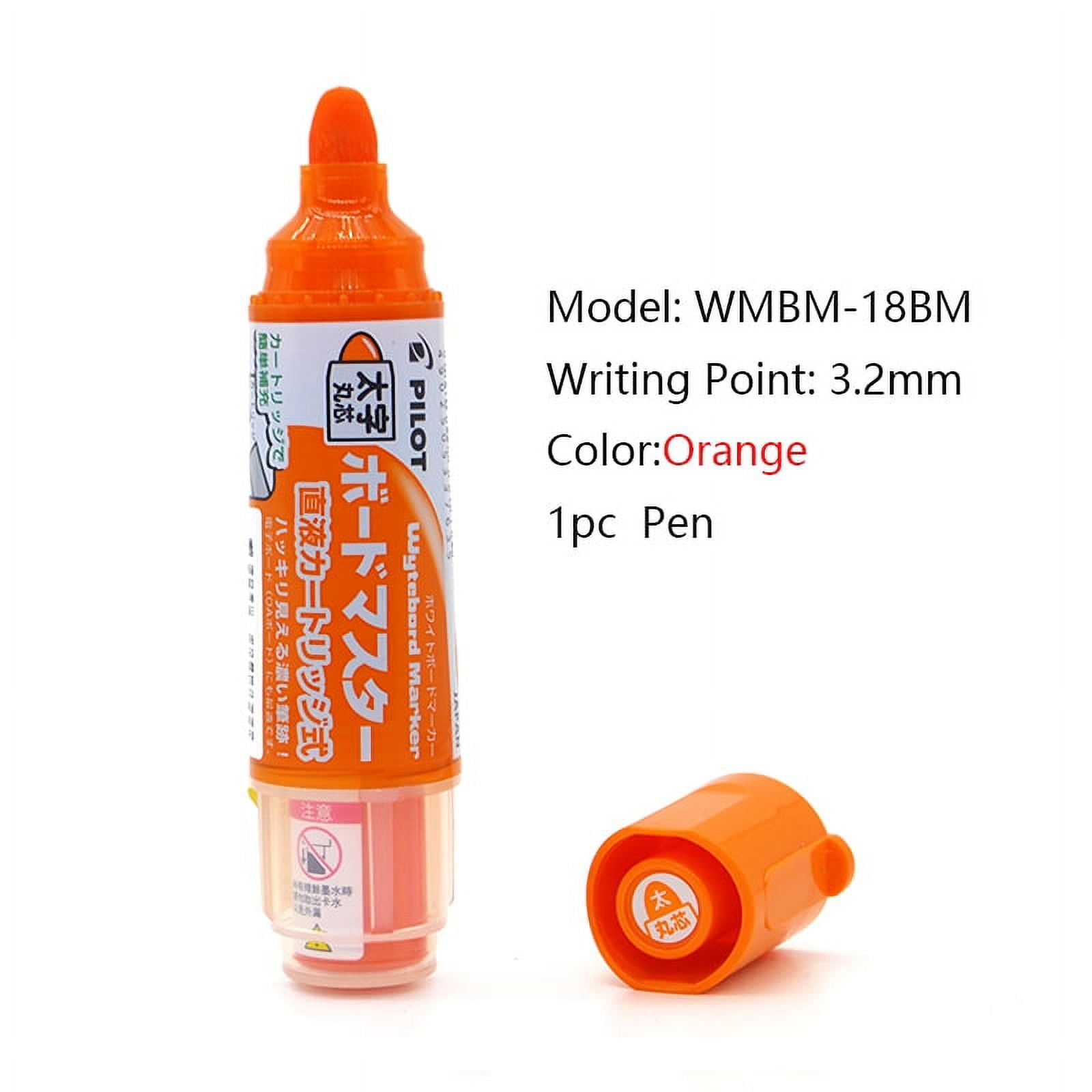 Pilot Whiteboard Marker 1.7-12mm 氤措摐毵堨勾 6 Types Writing Point Erasable ...