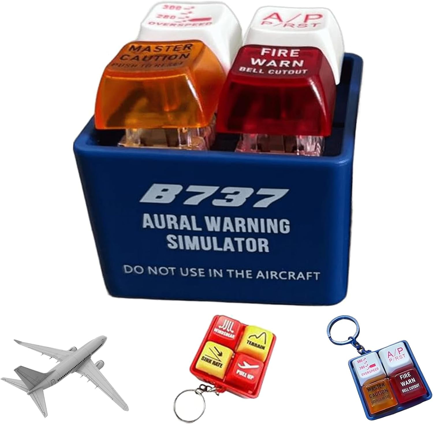 Pilot and Crew Alert Keychain EGPWS Warning Sound Simulator,Airplane ...