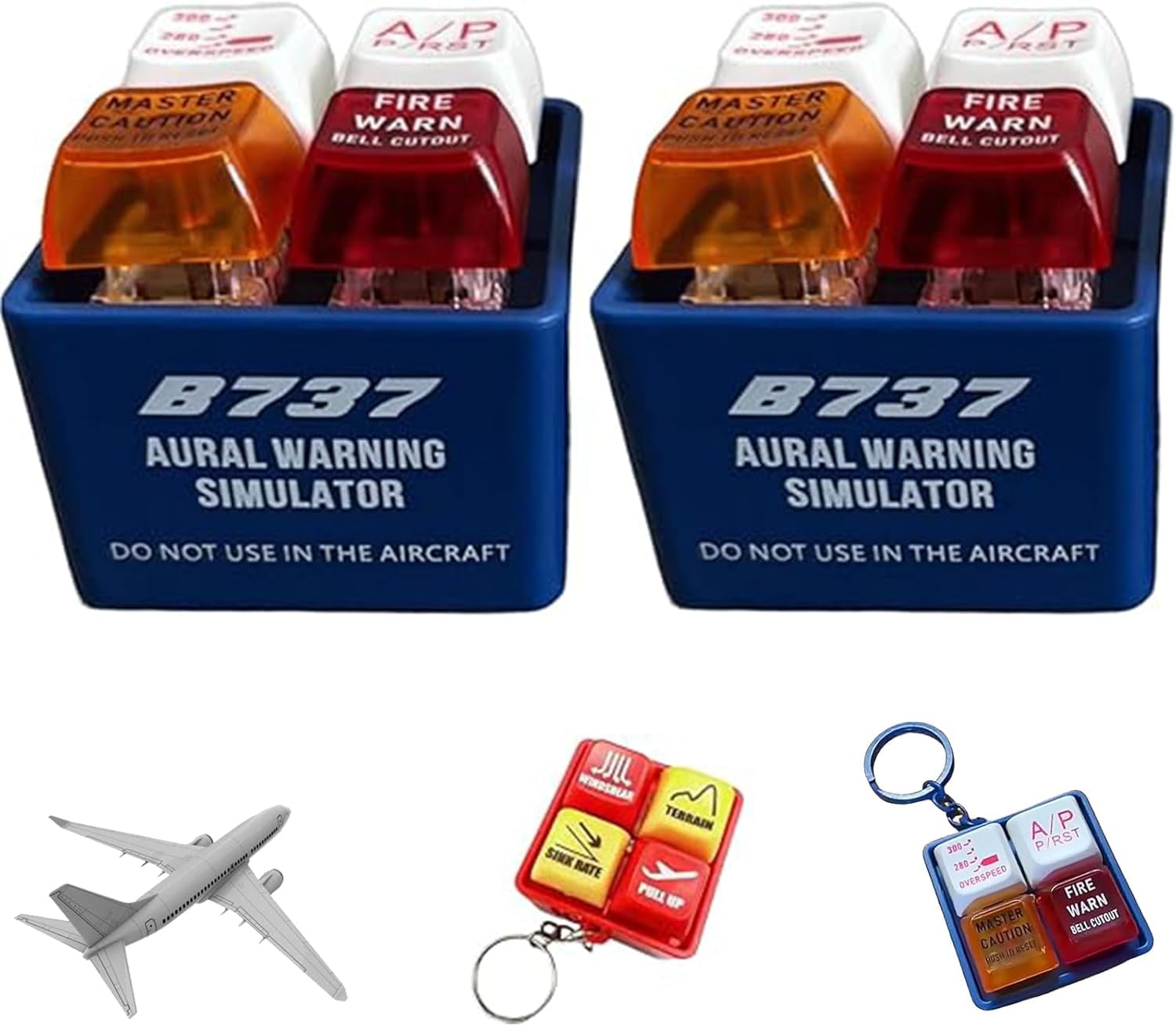 Pilot and Crew Alert Keychain EGPWS Warning Sound Simulator, Airplane ...