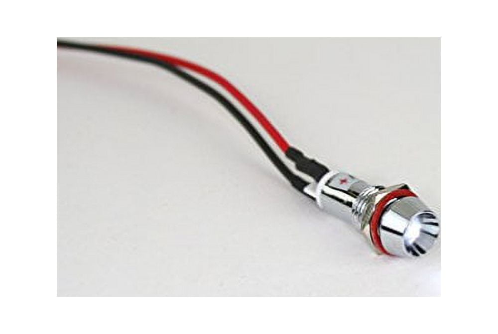 PilotLights 12 Volt DC Pilot Light, 10mm Panel Indicator Light with ...